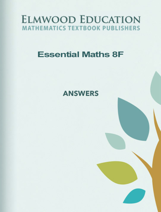 Essential Maths Book 8f Answers – Previous Edition (2002) – Out of ...